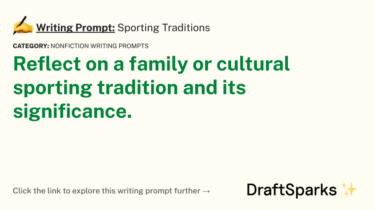83+ 'cultural' Writing Prompts