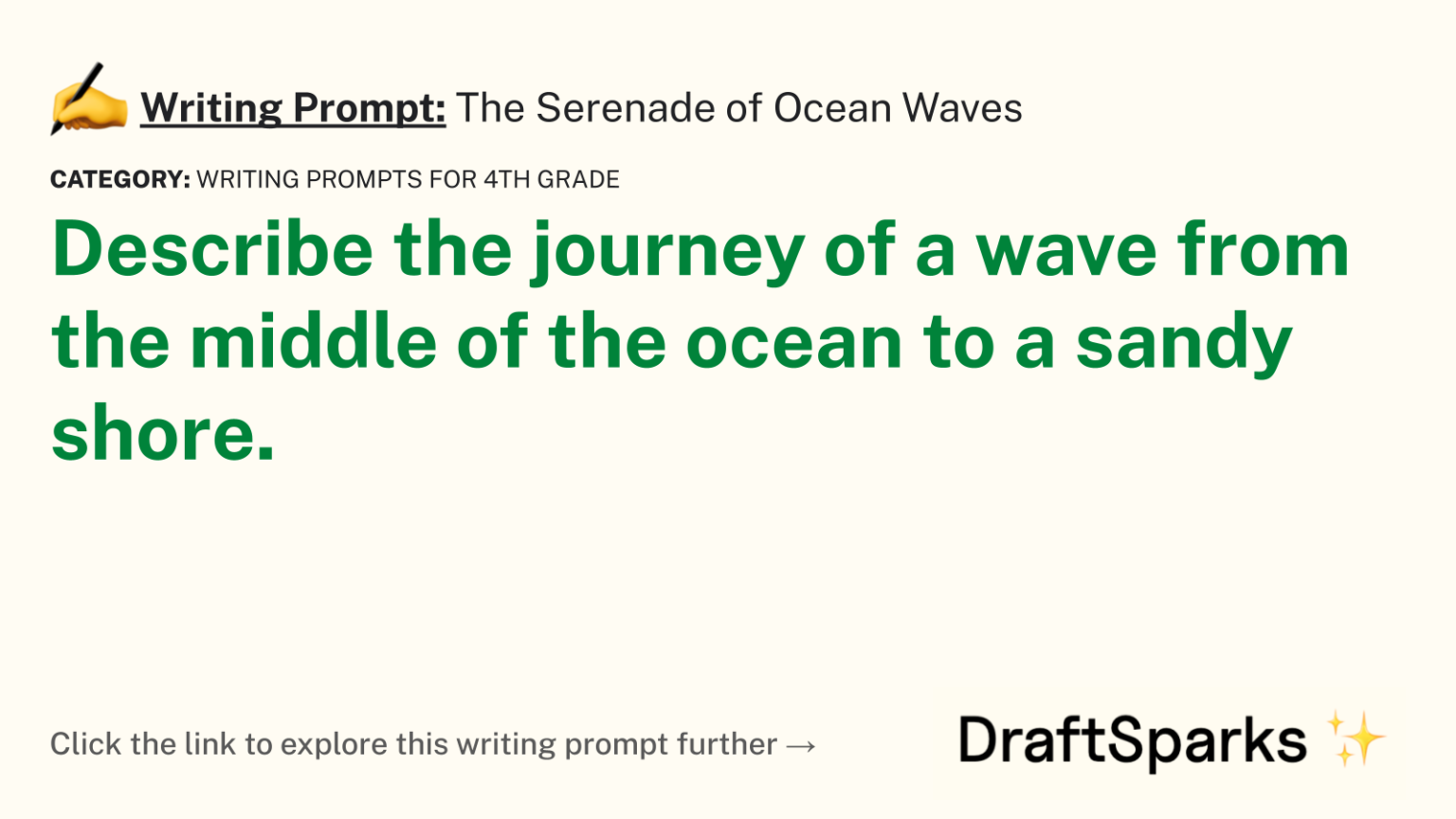 82+ 'Beach' Writing Prompts